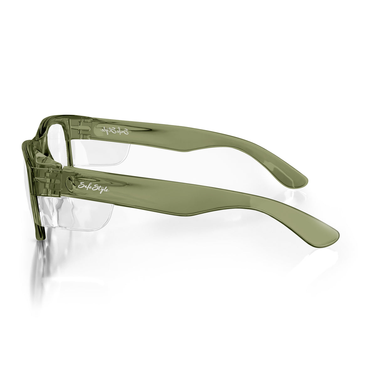 SafeStyle Classics Green Frame/ Clear Lens – Worklocker Launceston